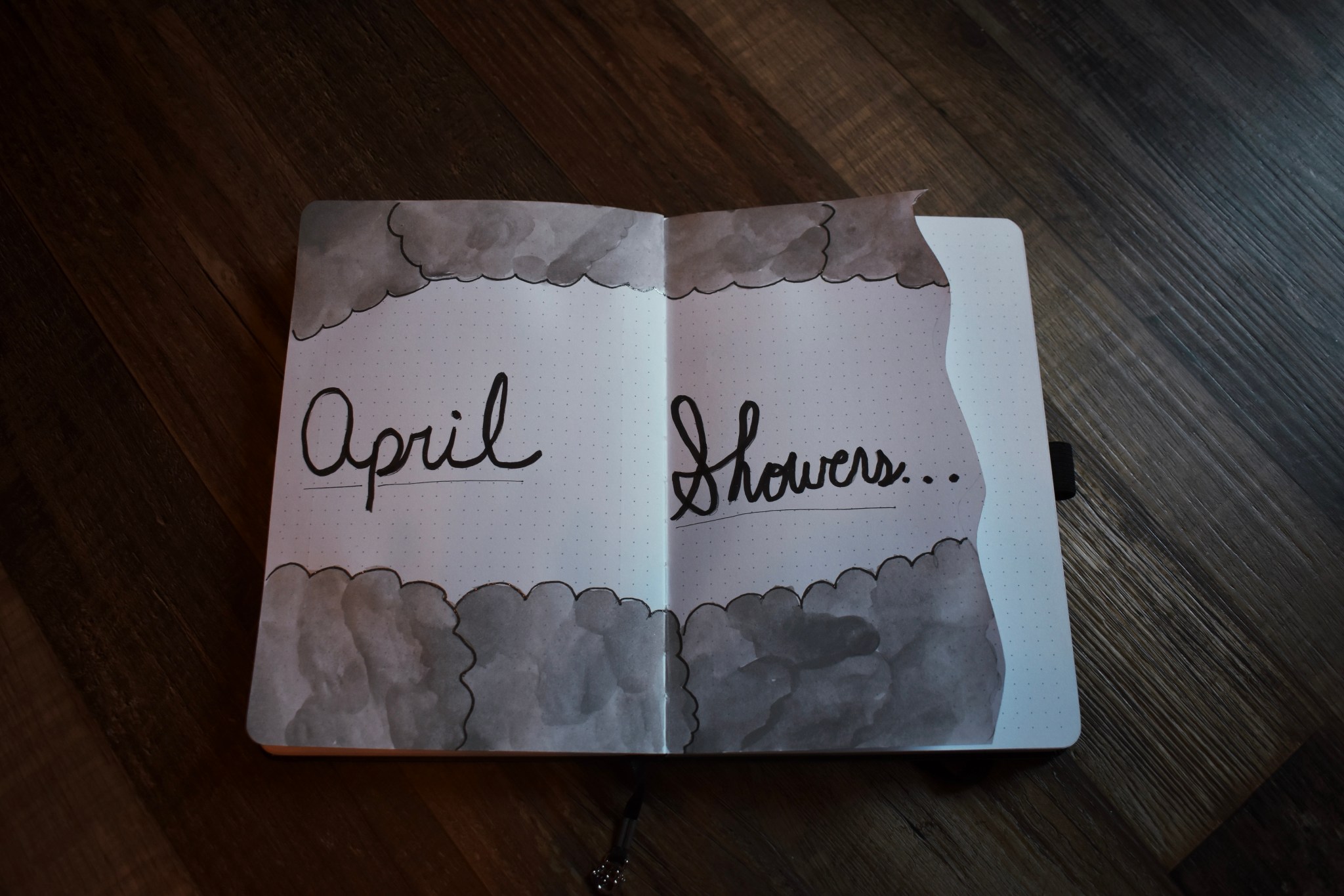 April Showers: My April Bullet Journal Theme - Wildwood Reads
